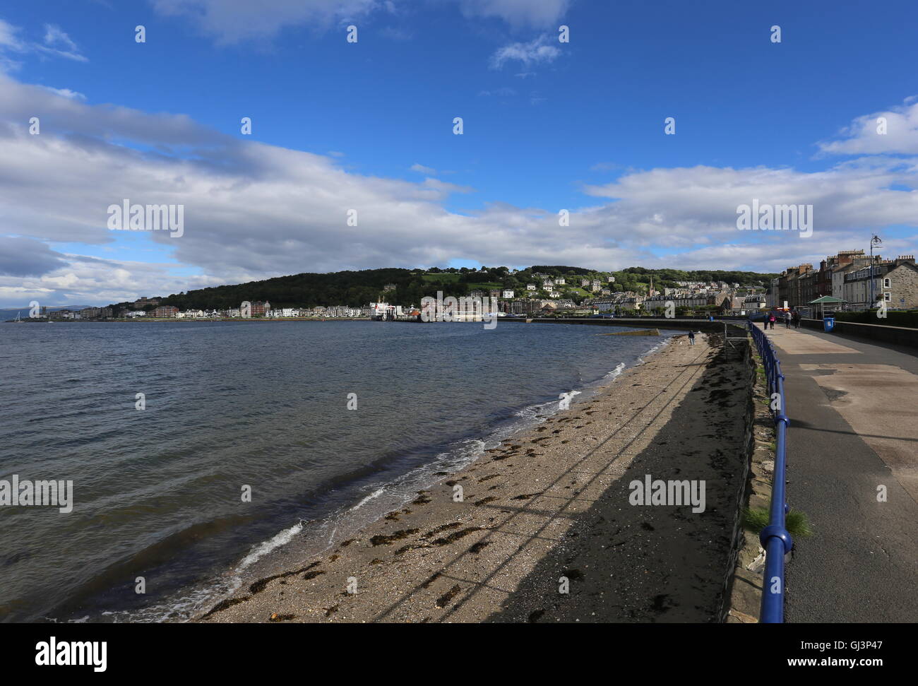 Rothesay waterfront Isle of Bute Scotland August 2016 Stock Photo - Alamy