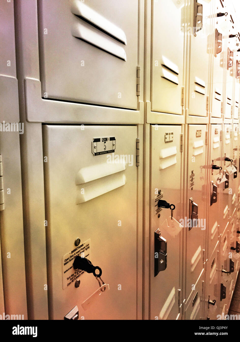 Public lockers hi-res stock photography and images - Alamy