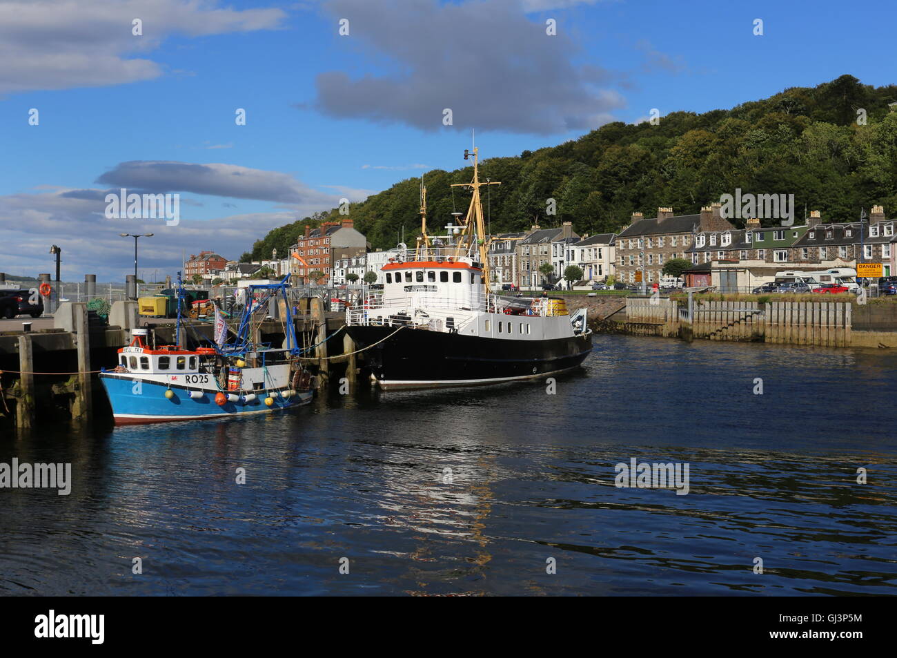 Rothesay waterfront Isle of Bute Scotland August 2016 Stock Photo - Alamy
