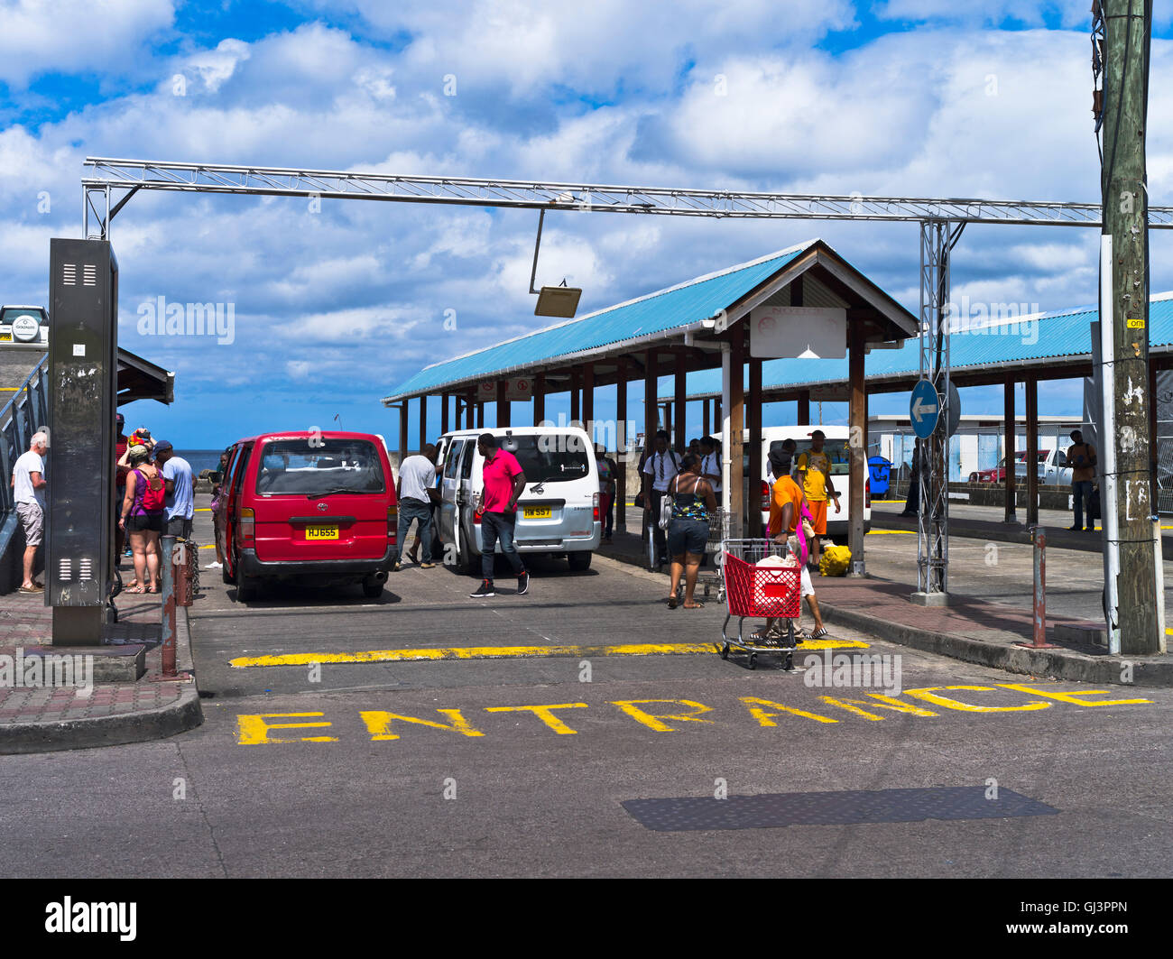 Caribbean Grenada St George Local Stock Photos & Caribbean Grenada St ...