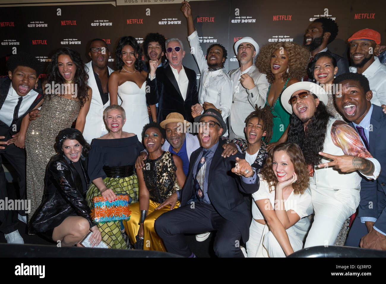 Cast and crew attend The Get Down Netflix original series premier at ...