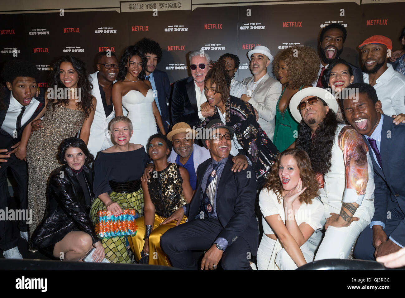 Cast and crew attend The Get Down Netflix original series premier at ...