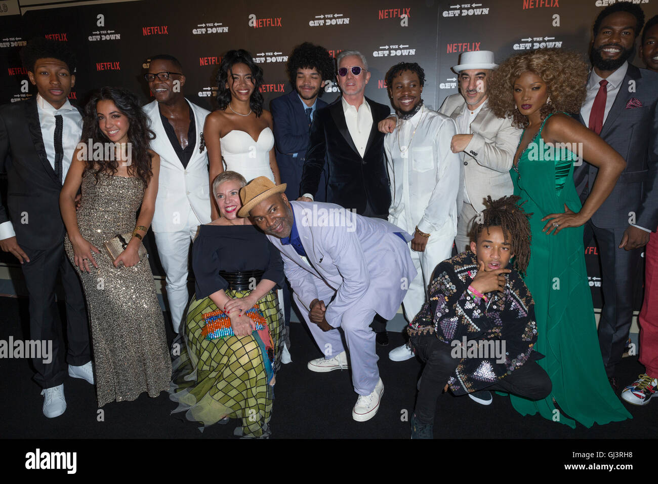 Cast and crew attend The Get Down Netflix original series premier at ...