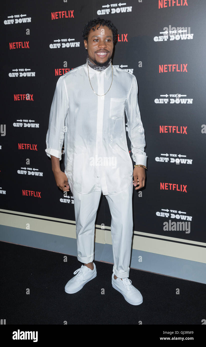 Shameik Moore attends The Get Down Netflix original series premier at ...