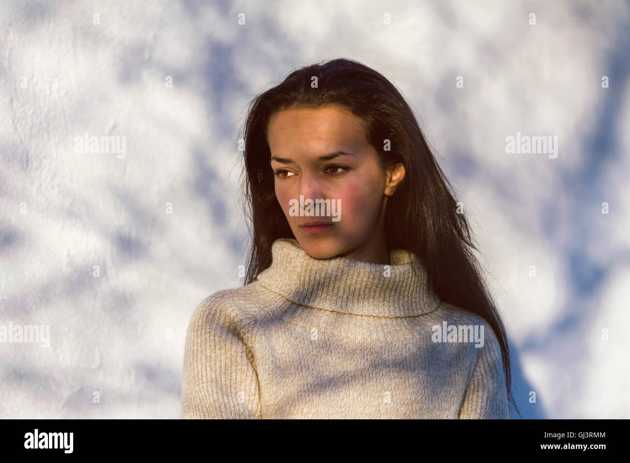Portraits in fall Stock Photo - Alamy