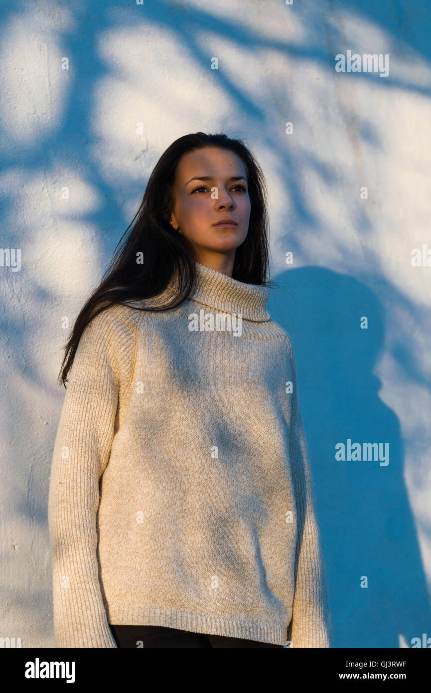 Portraits in fall Stock Photo - Alamy
