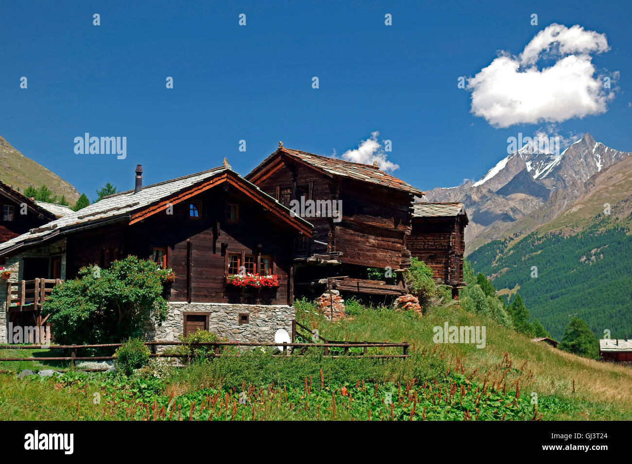 Village blatten hi-res stock photography and images - Alamy