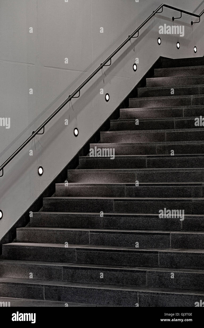Stairs in office building Stock Photo - Alamy