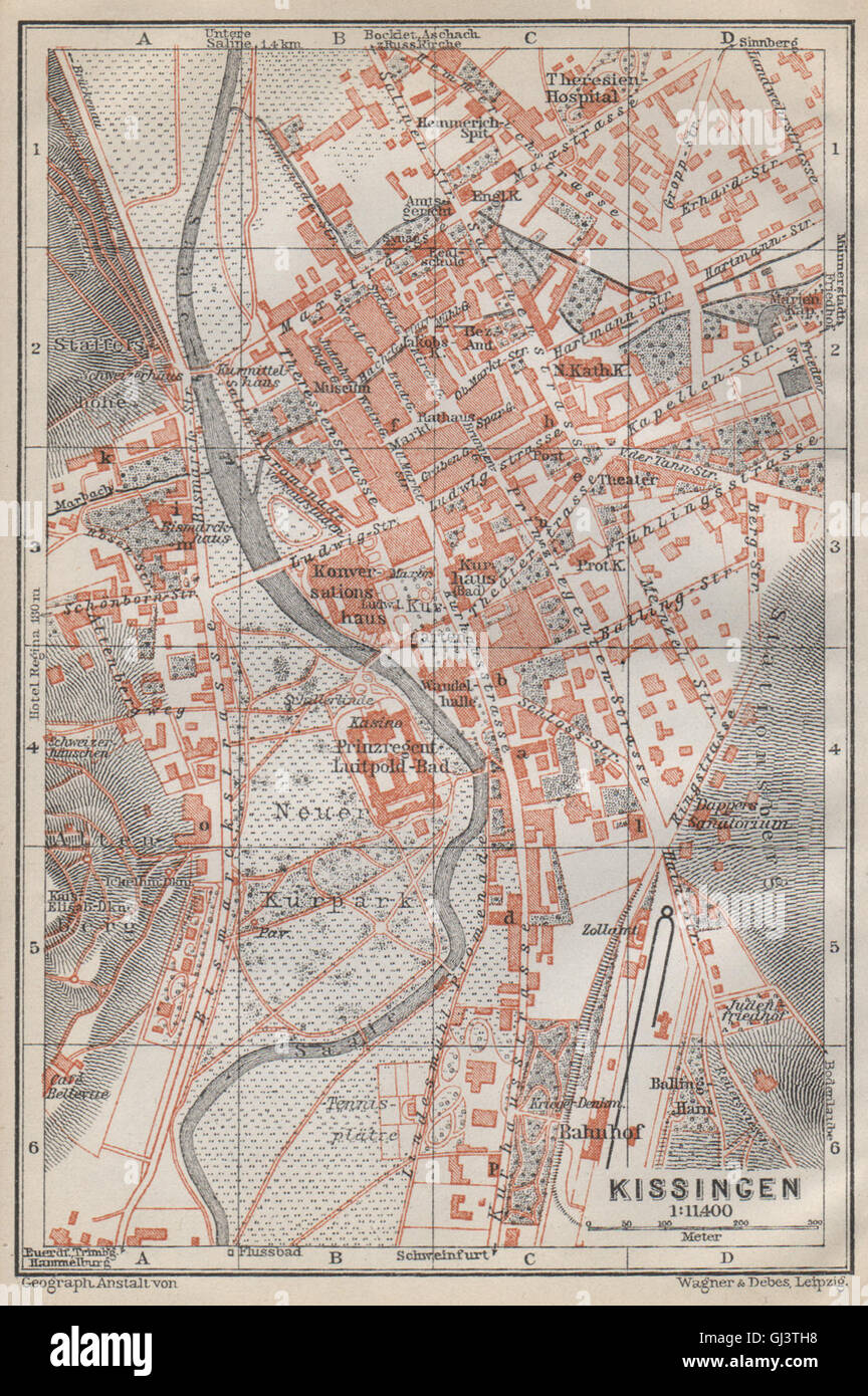 Bad Kissingen Map