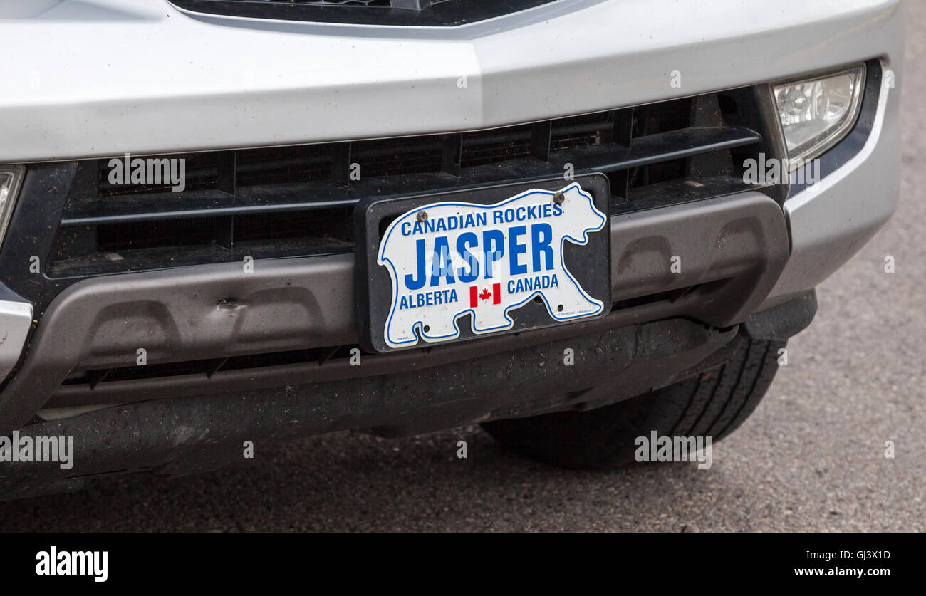 Alberta registration plate hi-res stock photography and images - Alamy