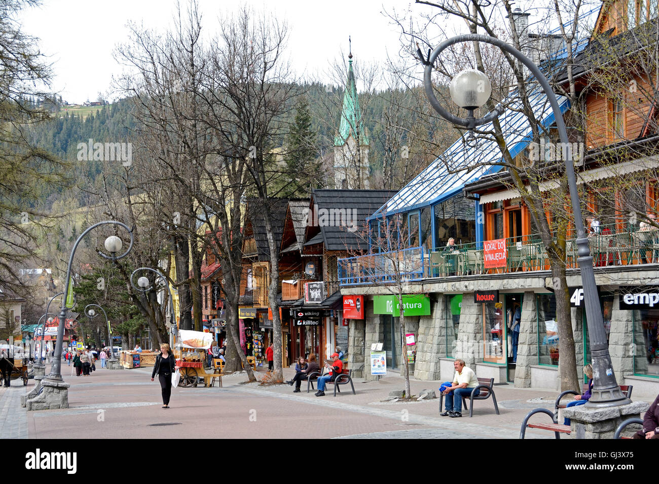 Zakopane shops hi-res stock photography and images - Alamy
