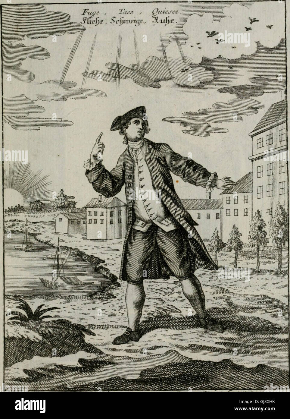 'Ichnographia Emblematica Triplicis' is an emblematic work representing ...