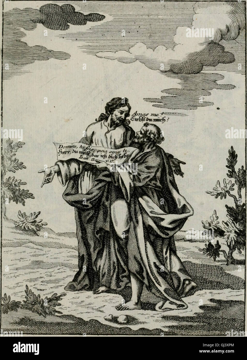 This emblematic work illustrates the mystical paths to God—purification ...