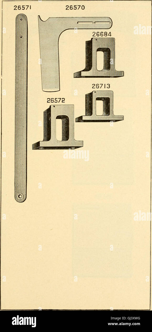 This technical document from 1922 lists the components of specific ...