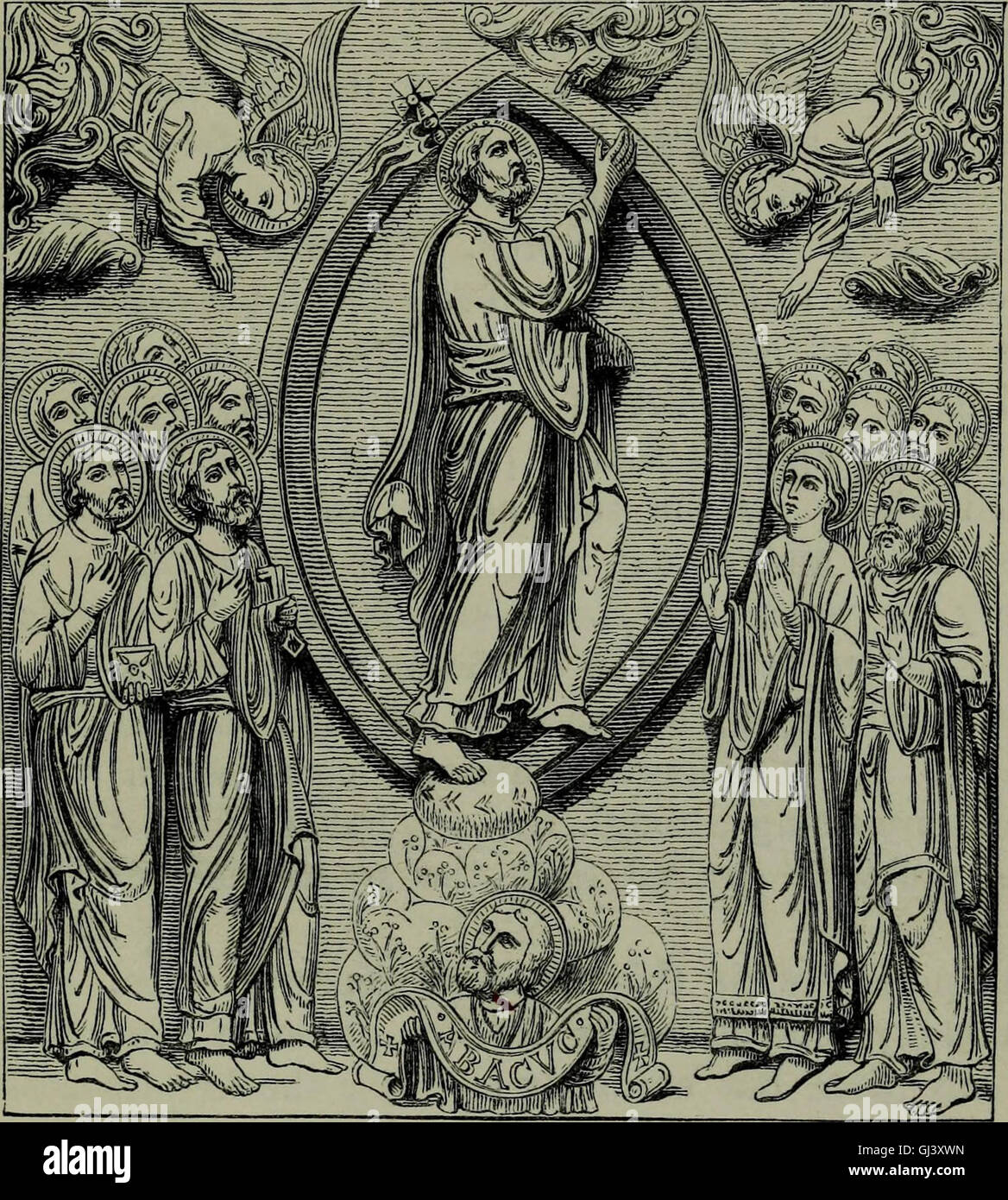 A 1872 book exploring the representation of Jesus Christ and biblical ...