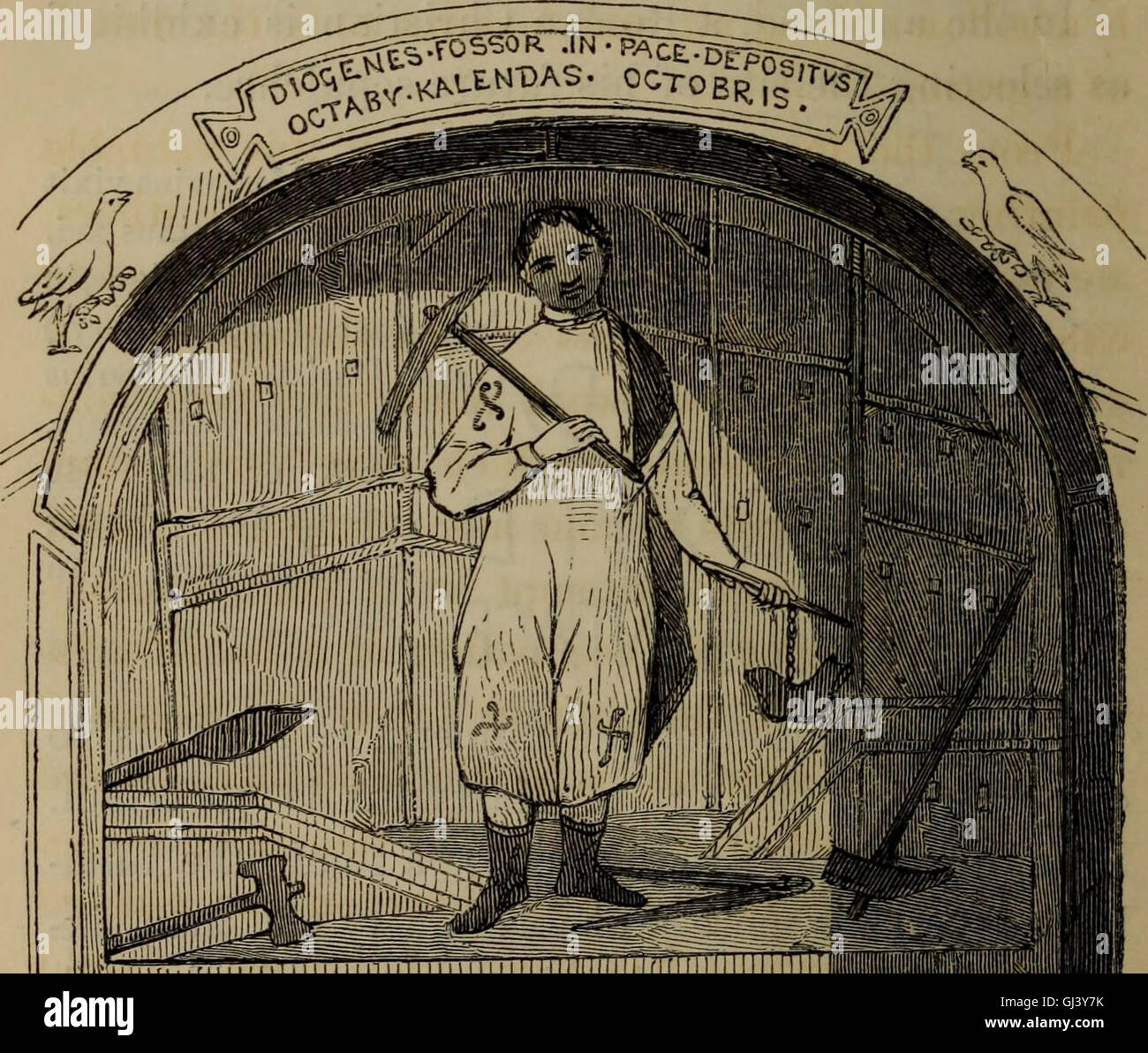 Map of catacombs in rome hi-res stock photography and images - Alamy