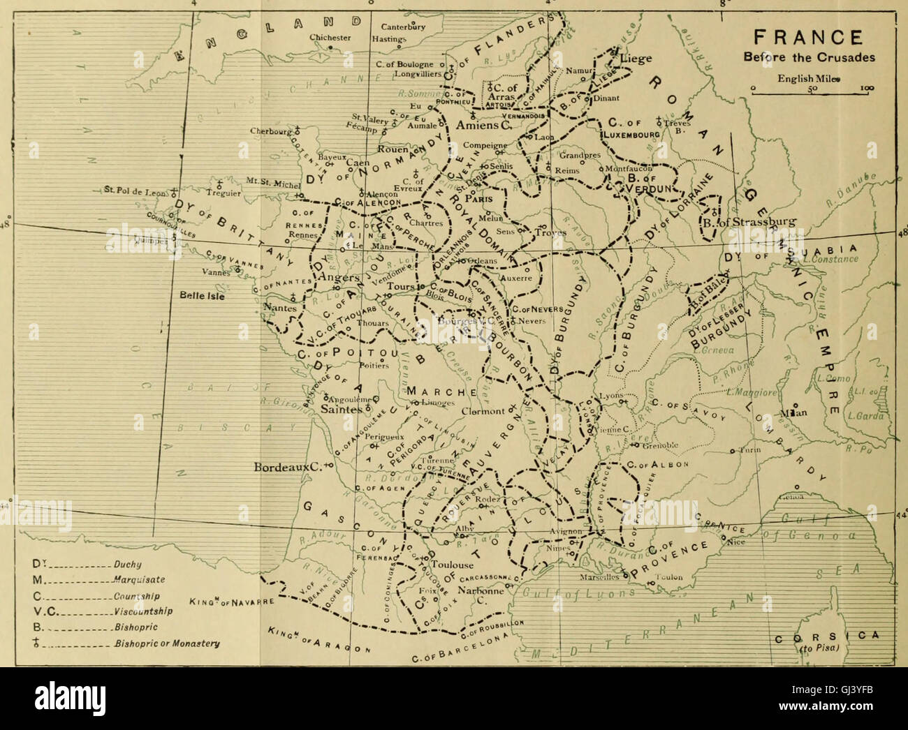 Waterloo France Map