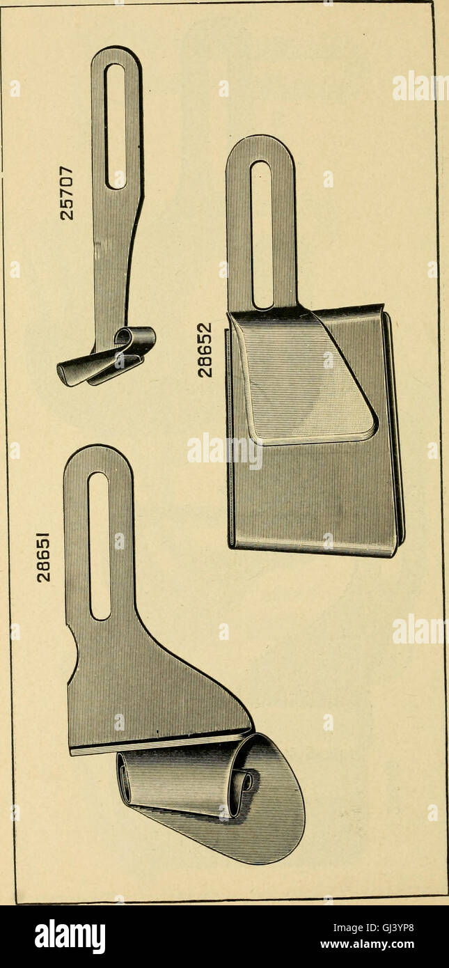 This document provides a detailed list of machine parts for various ...