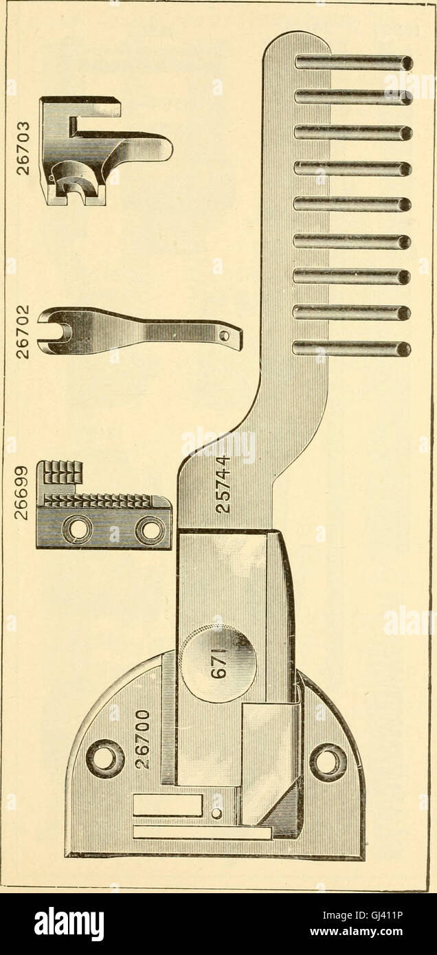 This technical document (1922) provides a detailed listing of machine ...