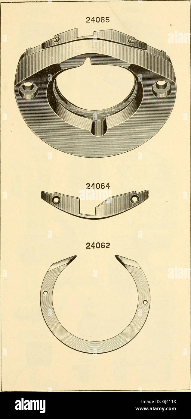 This technical list from 1922 provides part numbers for various ...