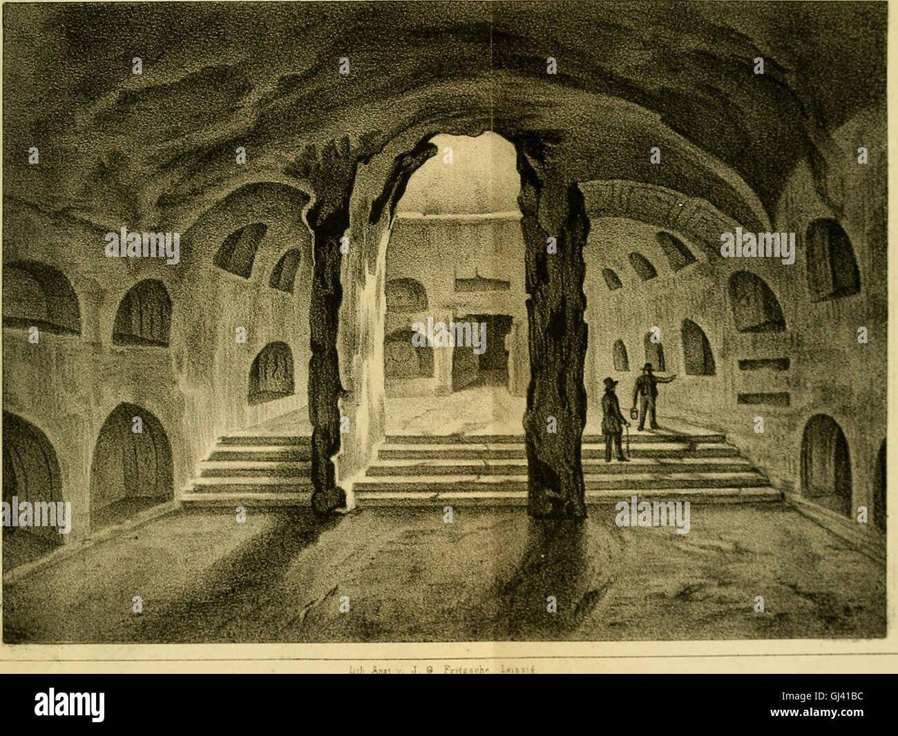 This 1877 German art historical study explores the catacombs of San ...