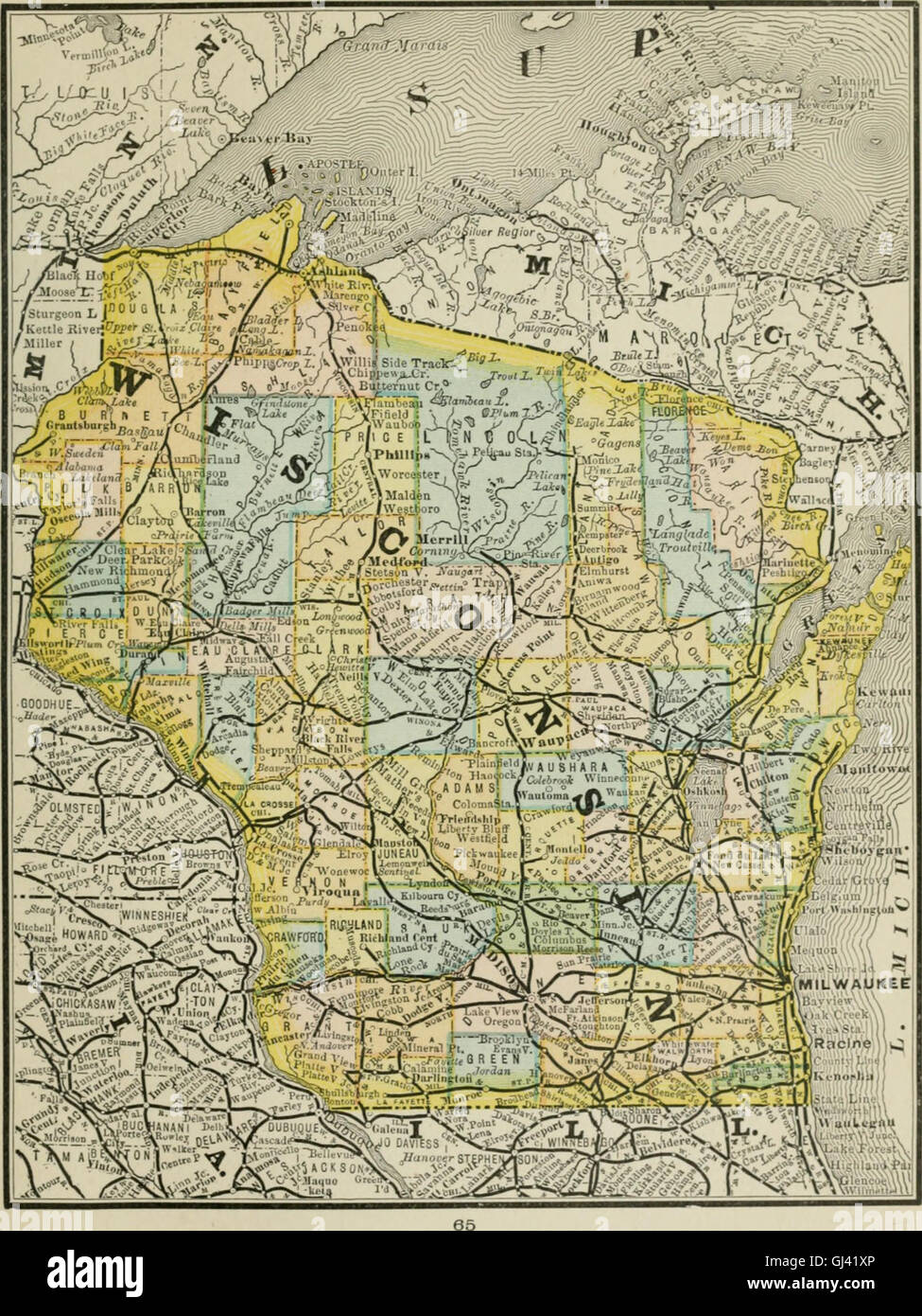 The *New Dollar Atlas* (1884) offers detailed maps of the United States ...