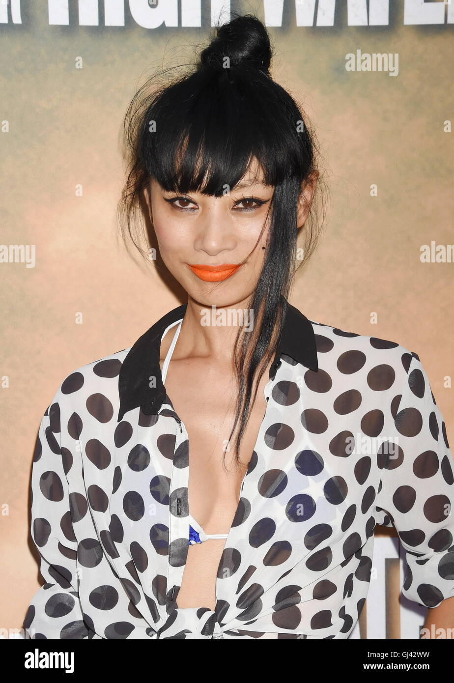 Hollywood, California. 10th Aug, 2016. HOLLYWOOD, CA - AUGUST 10: Bai ...