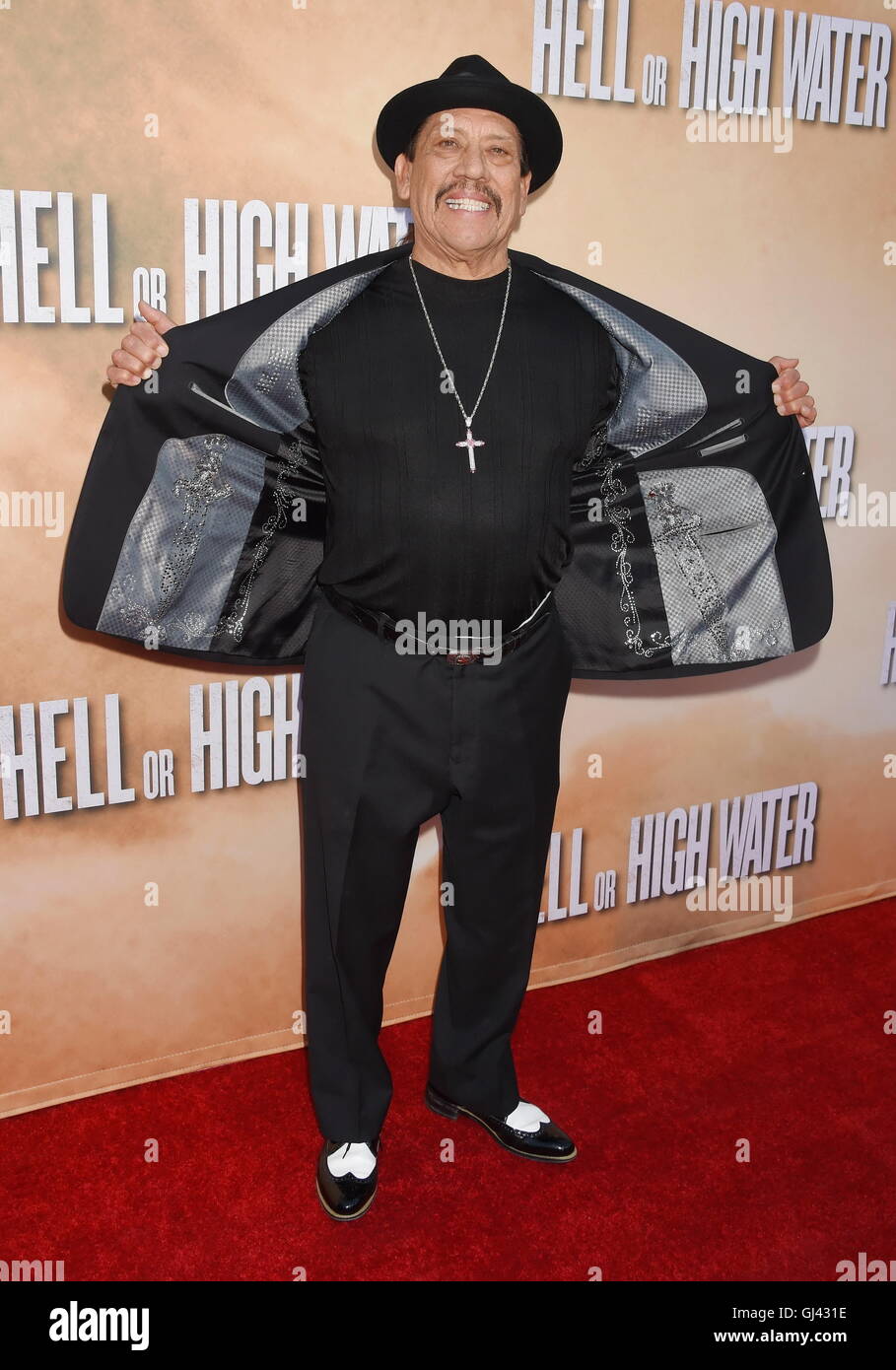 HOLLYWOOD, CA - AUGUST 10: Actor Danny Trejo arrives at the screening ...