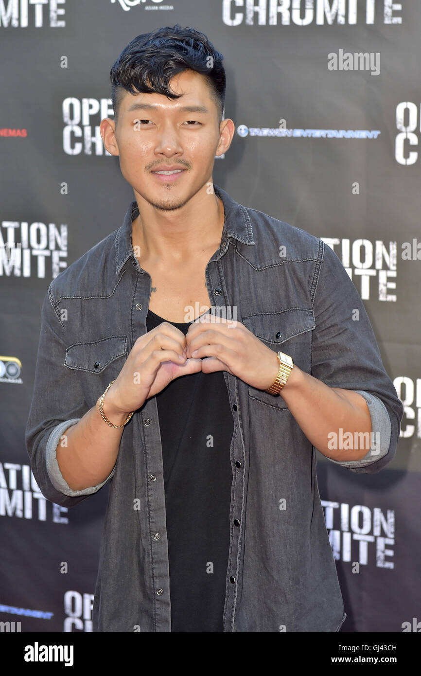 Los Angeles, USA. 10th Aug, 2016. Justin Kim at a Special Screening of ...