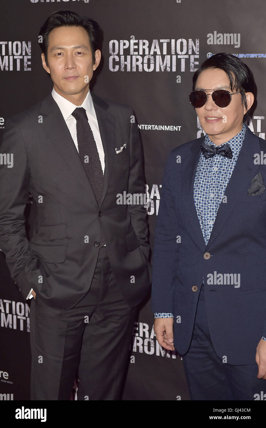 Jung-jae Lee and Beom-su Lee/Lee Bum-soo at a Special Screening of the ...
