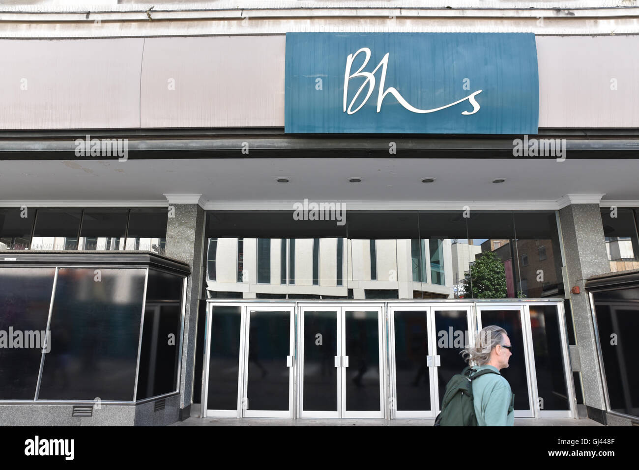 The Moor, Sheffield, UK. 12th Aug, 2016. The BHS store on the Moor in ...