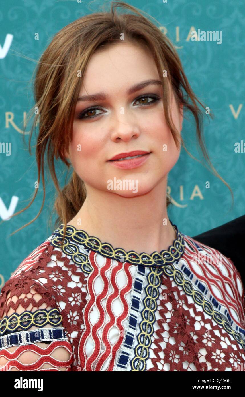 London, UK. Sophie Cookson at the World Premiere of the new ITV series ...