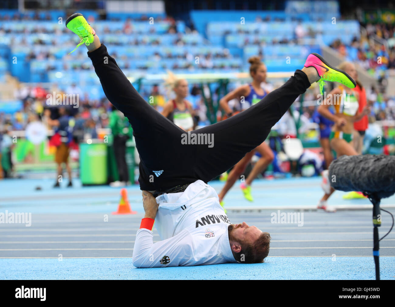 Rio de Janeiro, Brazil. 12th Aug, 2016. Robert Harting of Germany ...