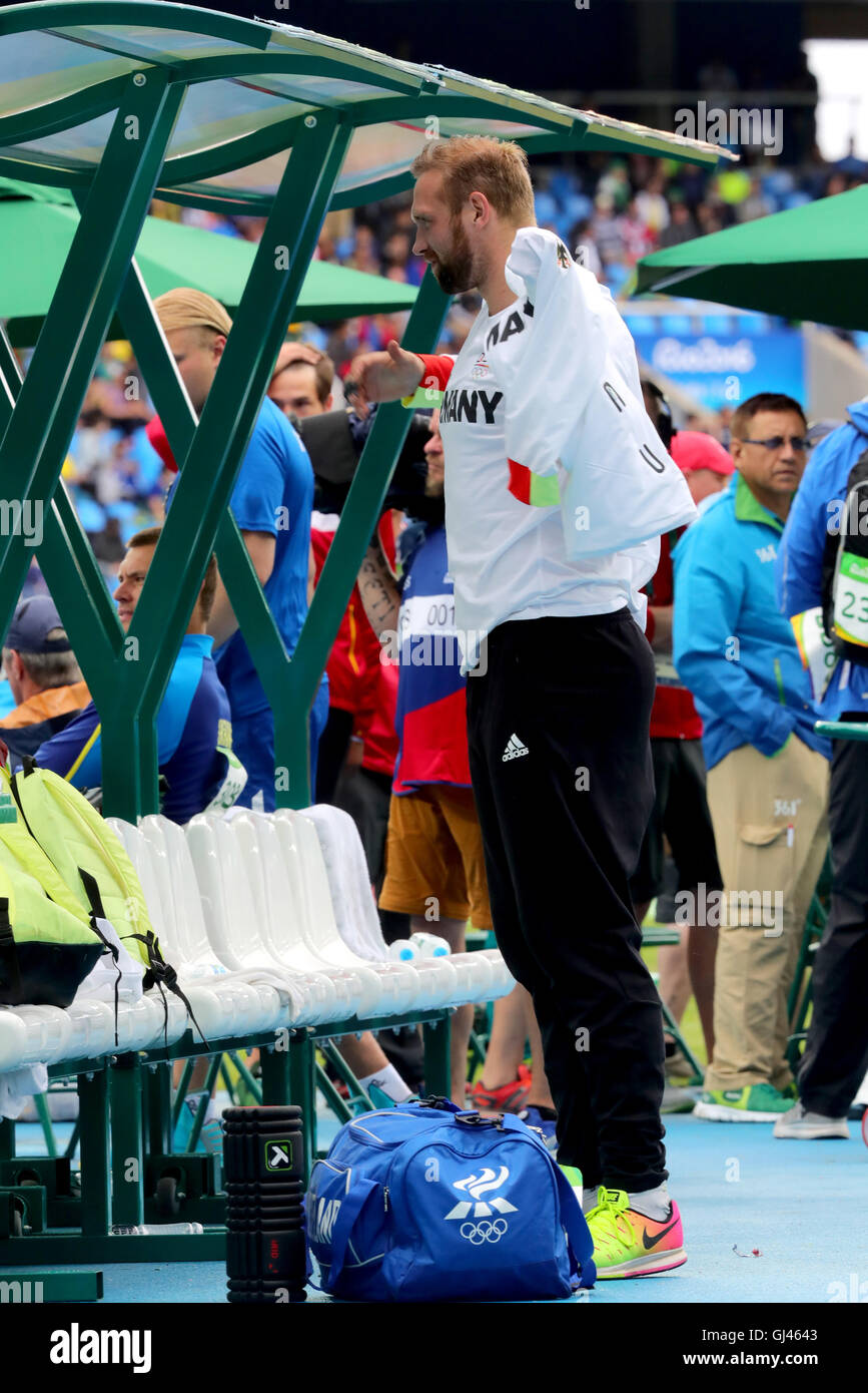 Rio de Janeiro, Brazil. 12th Aug, 2016. Robert Harting of Germany ...