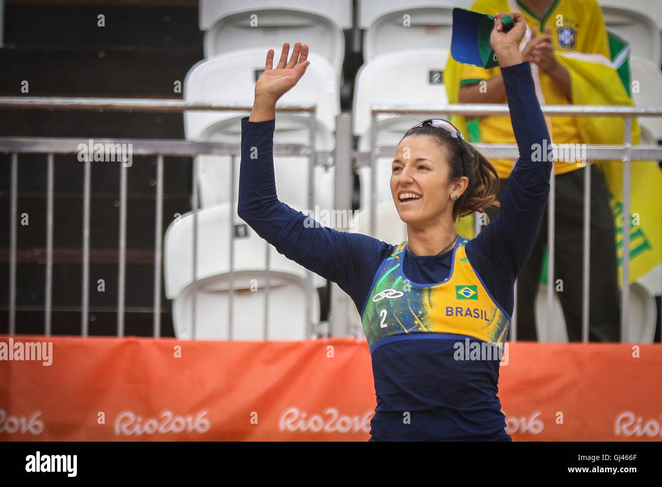 Rio de Janeiro, Brazil. 12th August, 2016. Beach volleyball - Barbara ...