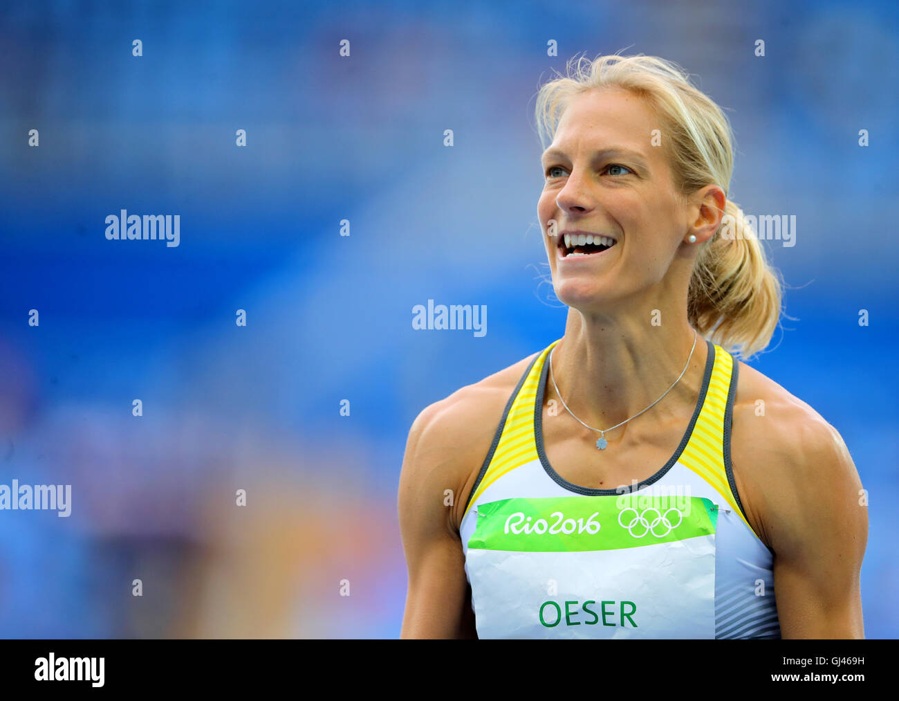 Rio de Janeiro, Brazil. 12th Aug, 2016. Jennifer Oeser of Germany ...