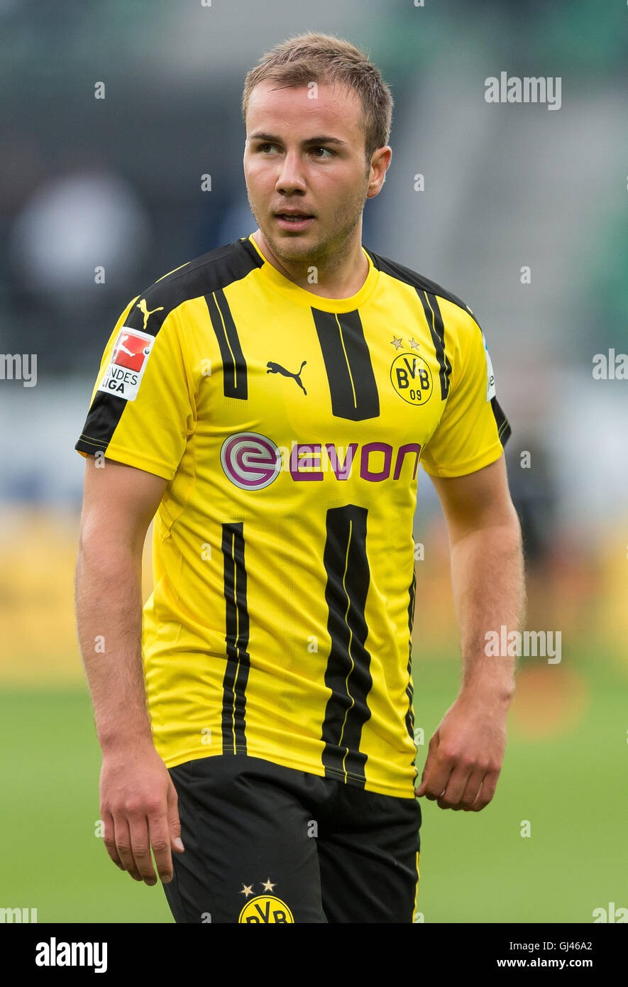Dortmund's Mario Goetze during the friendly soccer match between ...