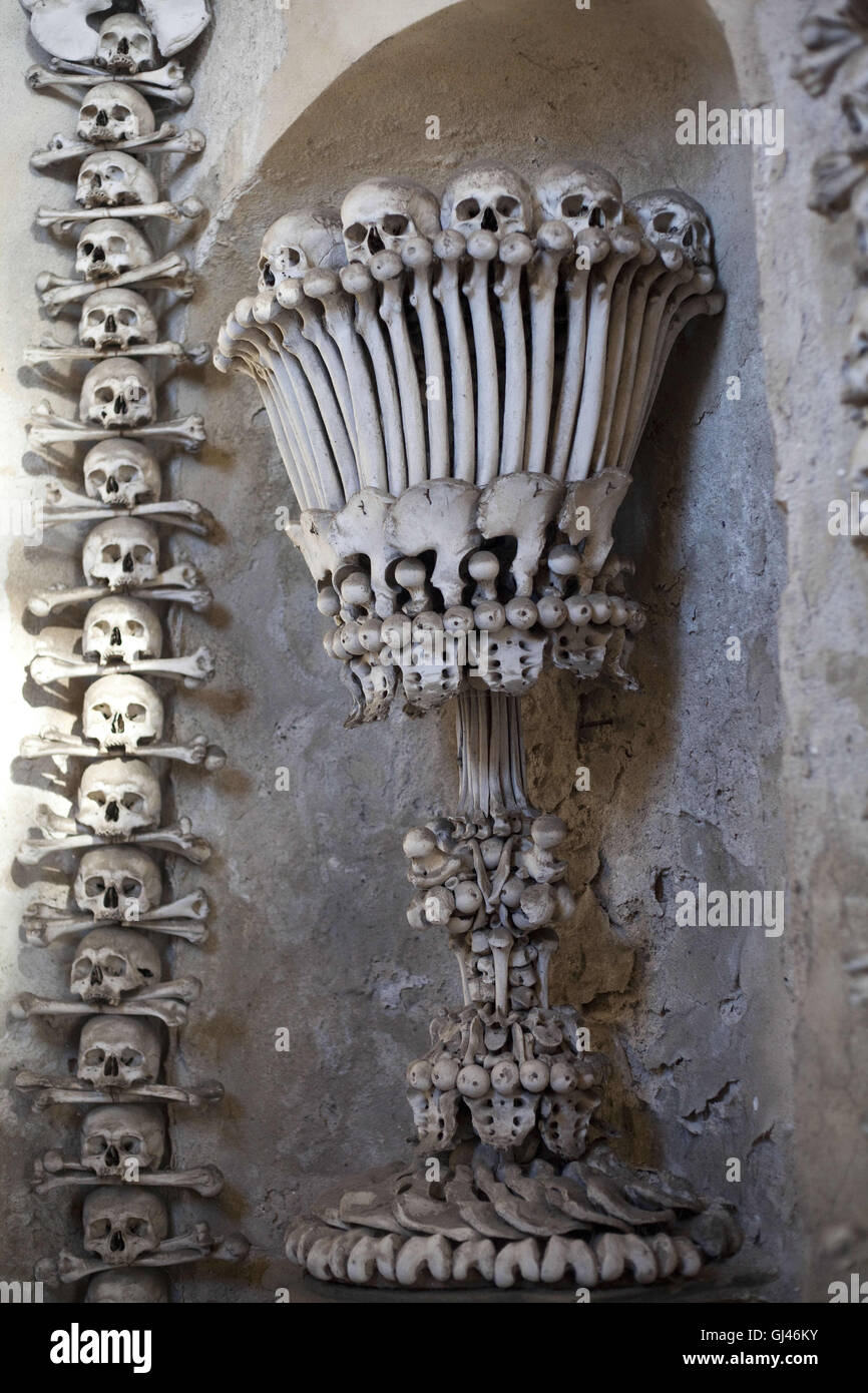 July 30, 2016 - Kutna Hora, Czech Republic - The Sedlec Ossuary ''Bone ...