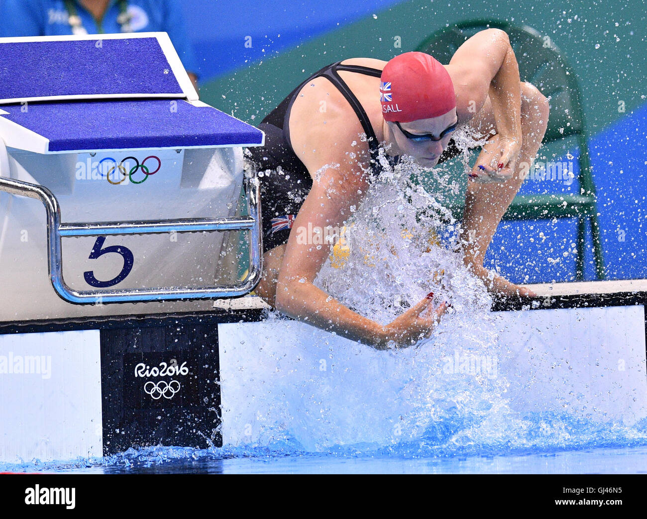 Rio de Janeiro, Brazil. 12th Aug, 2016. Francesca Halsall of Great ...