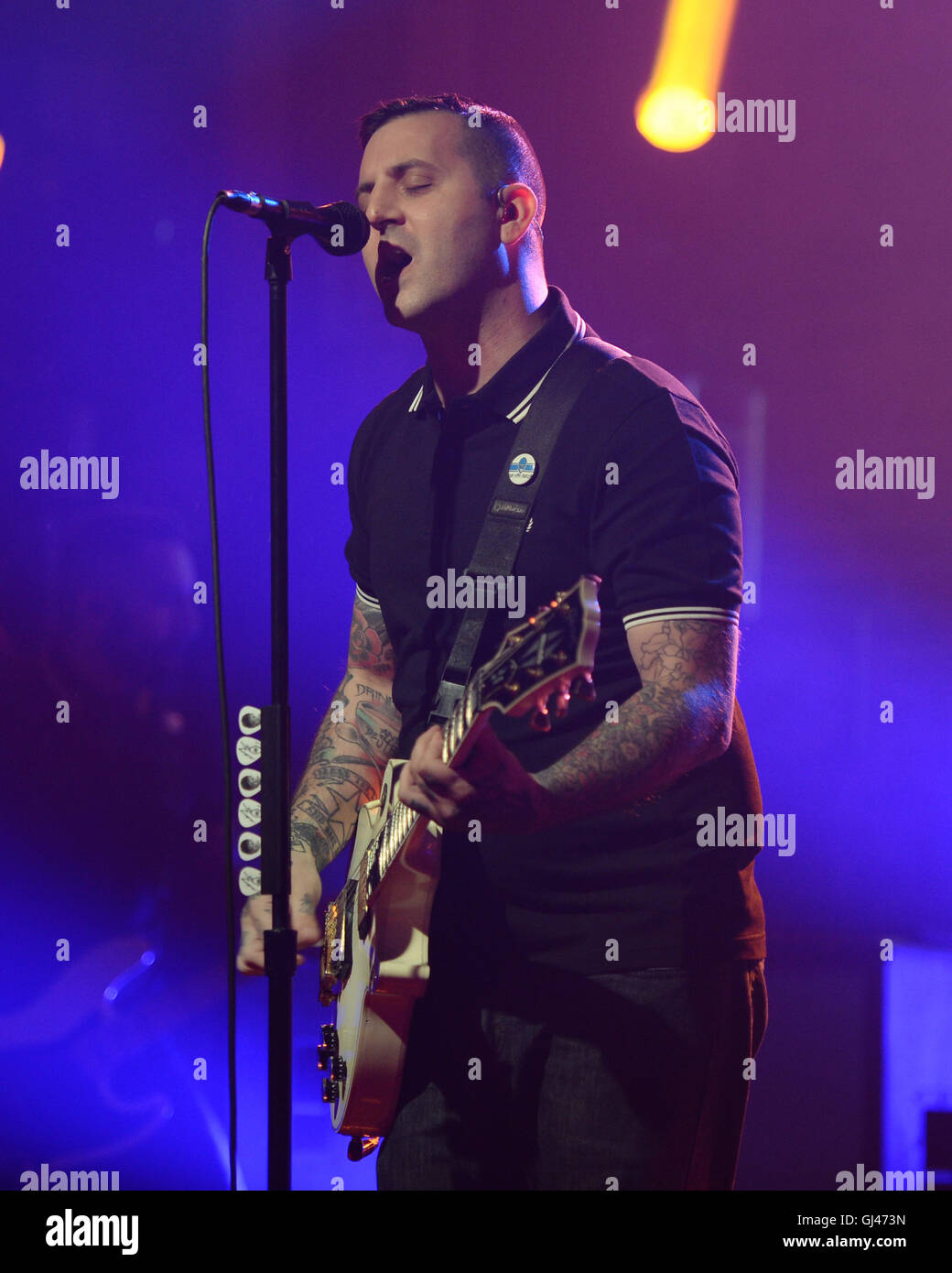 FORT LAUDERDALE FL - AUGUST 11: Anthony Raneri of Bayside performs at ...