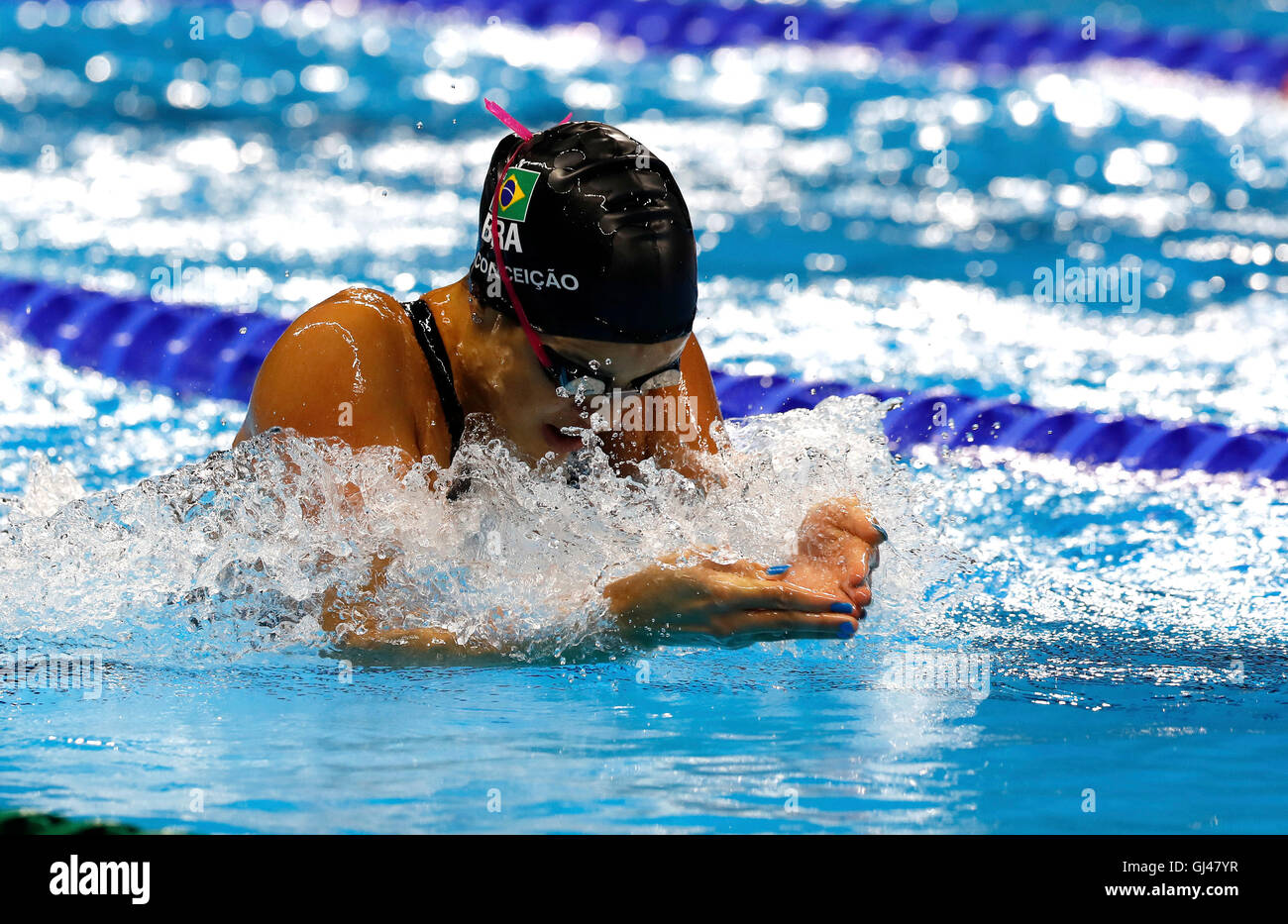 Rio de Janeiro, Brazil. 12th August, 2016. Swimming Olympics - J ...