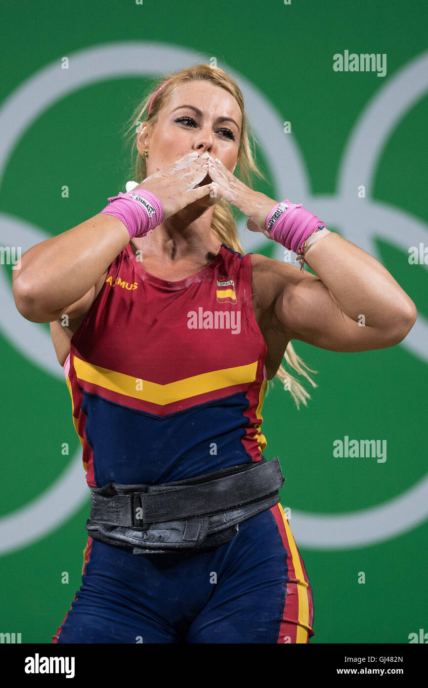 Rio de Janeiro, Brazil. 12th August, 2016. Weightlifting - VALENTIN ...