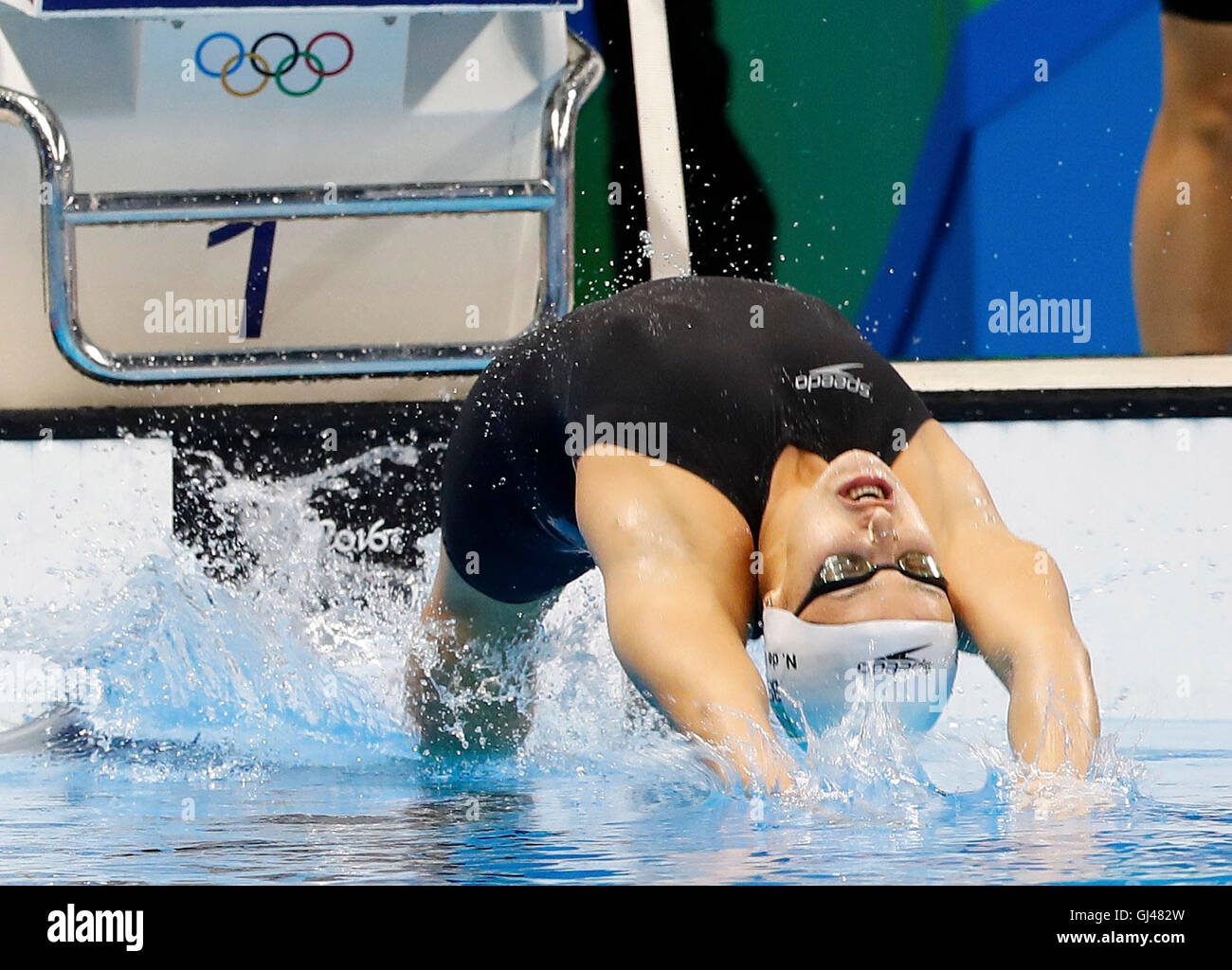 Rio de Janeiro, Brazil. 12th August, 2016. Swimming Olympics - Team ...