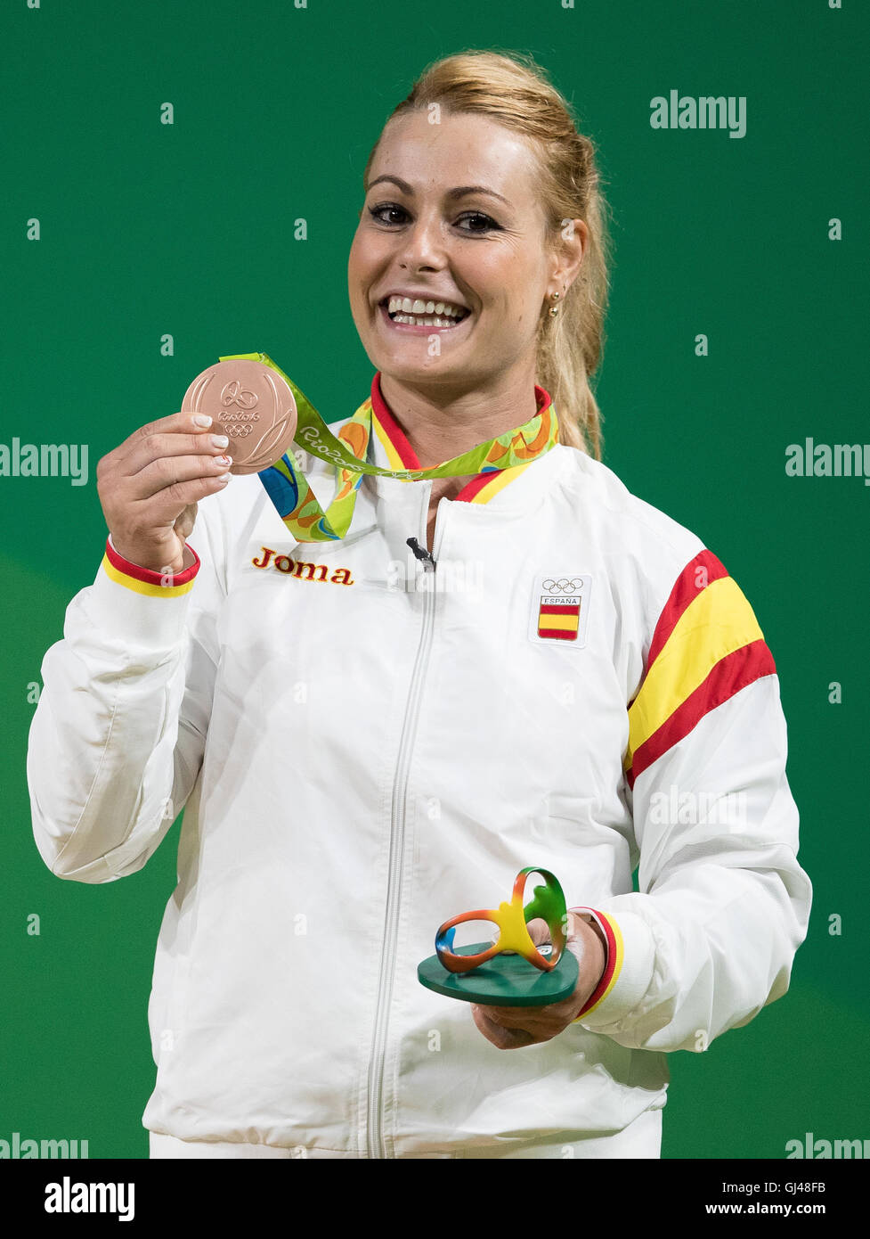 Rio de Janeiro, Brazil. 12th August, 2016. Weightlifting - VALENTIN ...
