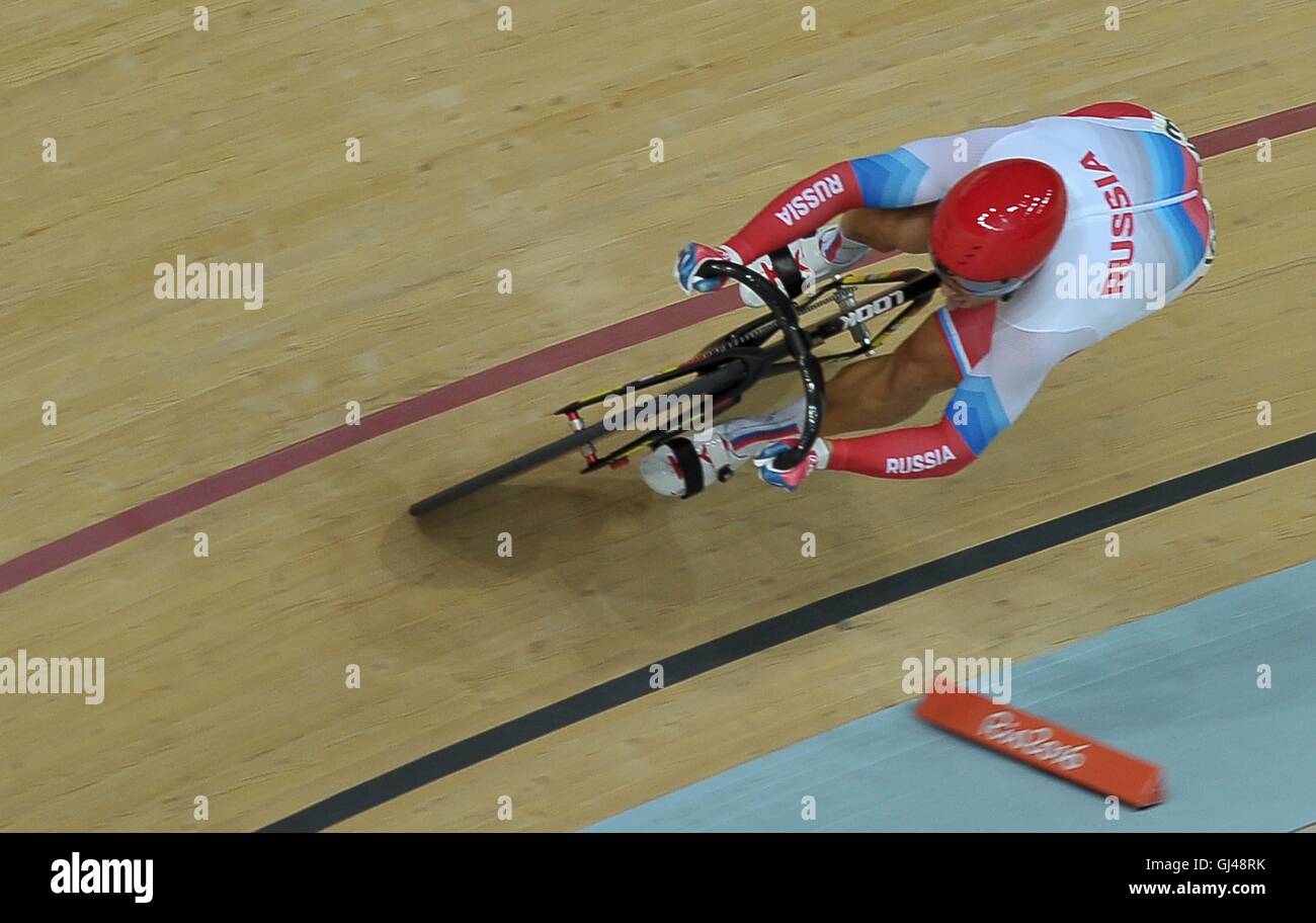 Rio Janeiro, Brazil. 12th Aug, 2016. Denis Dmitriev (RUS) in the mens ...