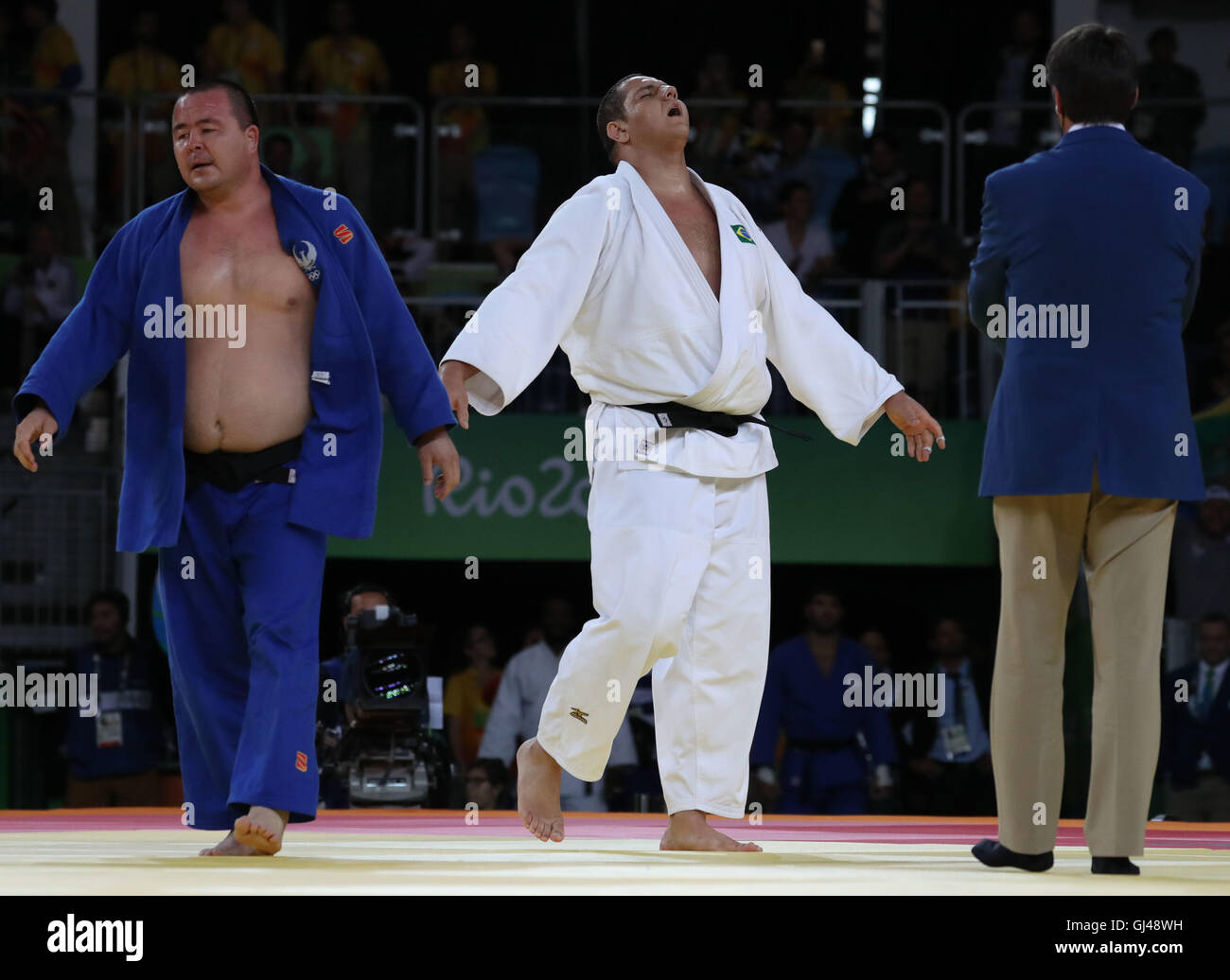 Rio de Janeiro, Brazil. 12th August, 2016. Judo - Rafael Silva of ...