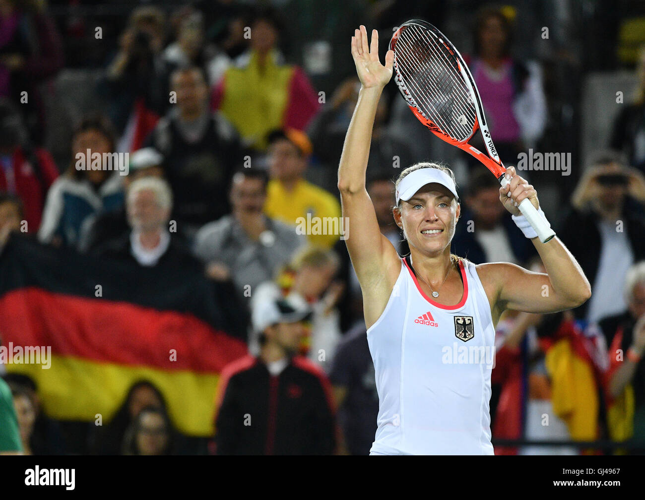 Rio de Janeiro, Brazil. 12th Aug, 2016. Angelique Kerber of Germany ...