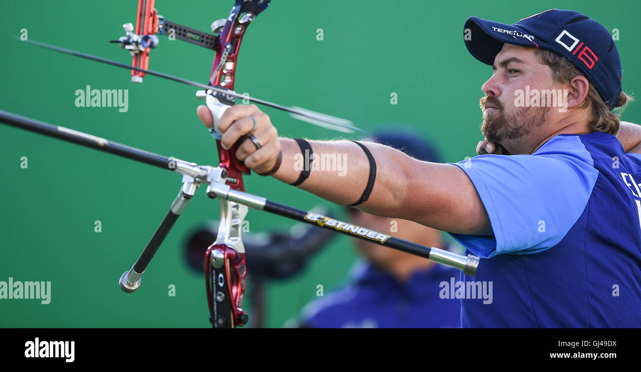 Rio De Janeiro, Brazil. 12th Aug, 2016. Brady Ellison of the United ...