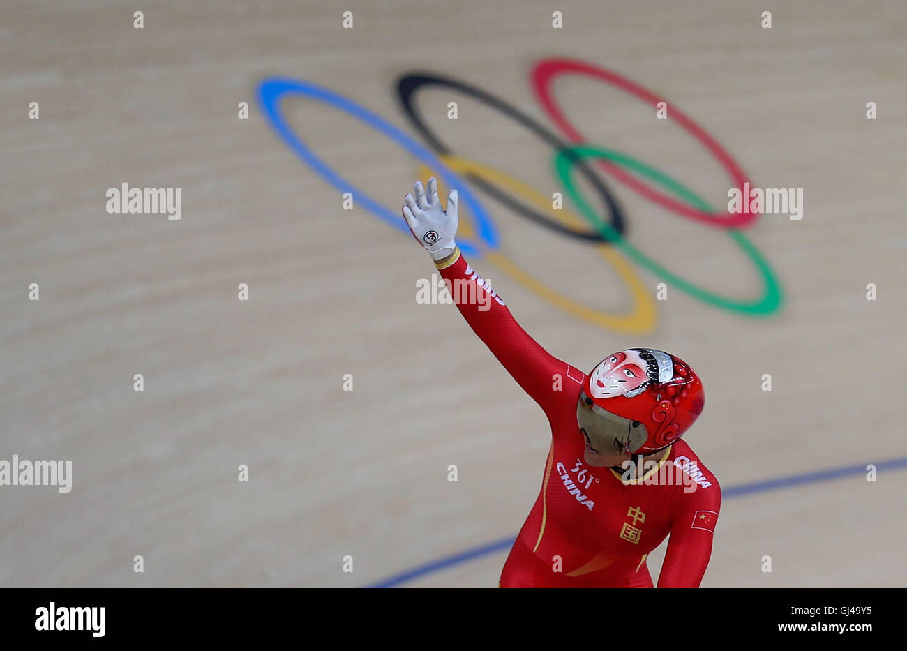 Rio De Janeiro, Brazil. 12th Aug, 2016. Zhong Tianshi of China ...