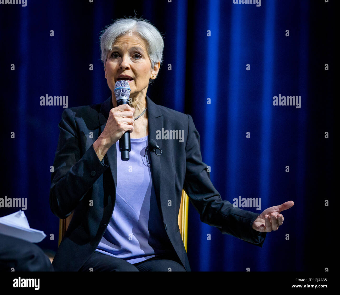 LAS VEGAS, NV - August 12, 2016: Dr. Jill Stein pictured at the Asian ...